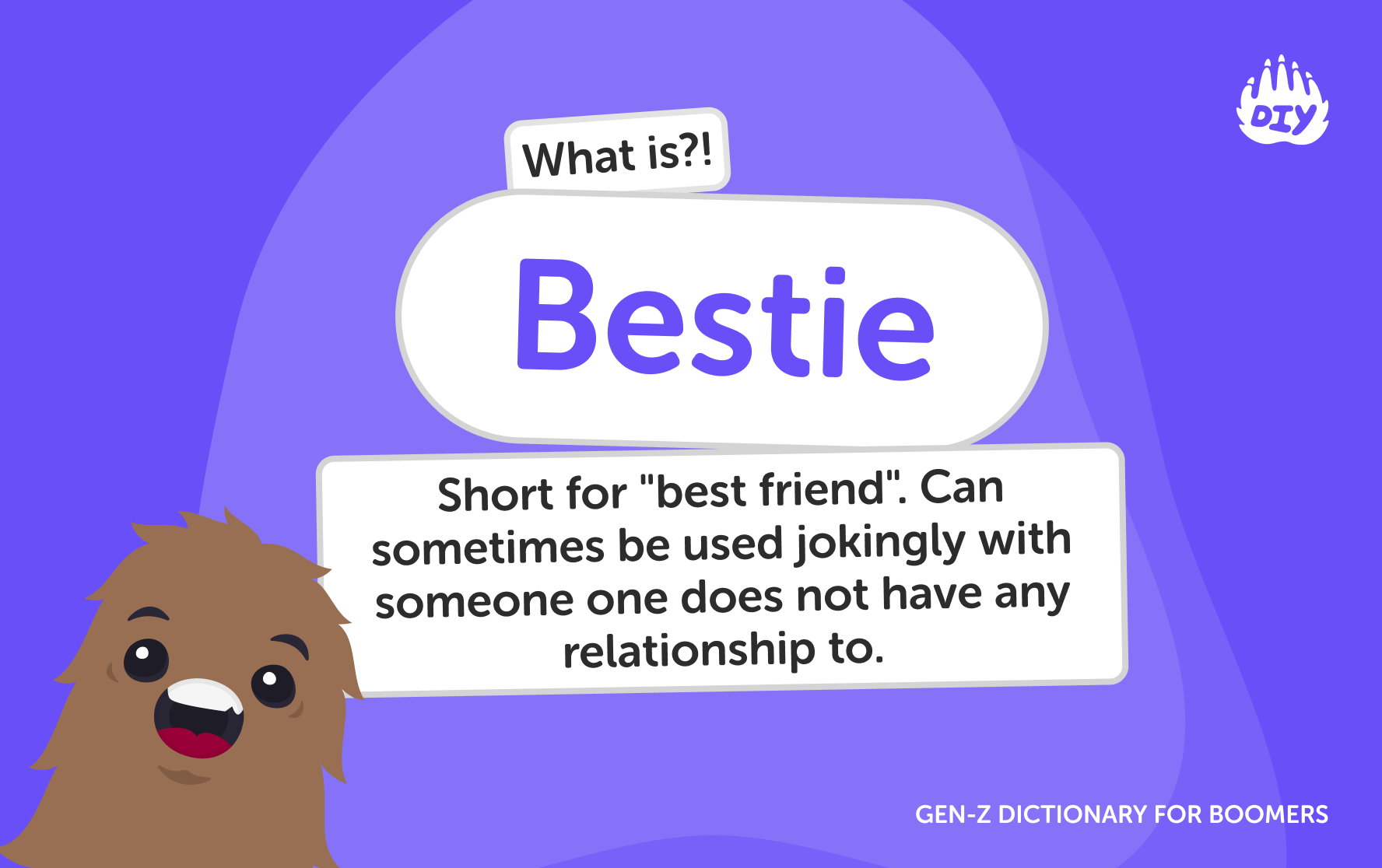What does Definition of Bestie mean? Meaning & Definition | Gen Z Slang ...