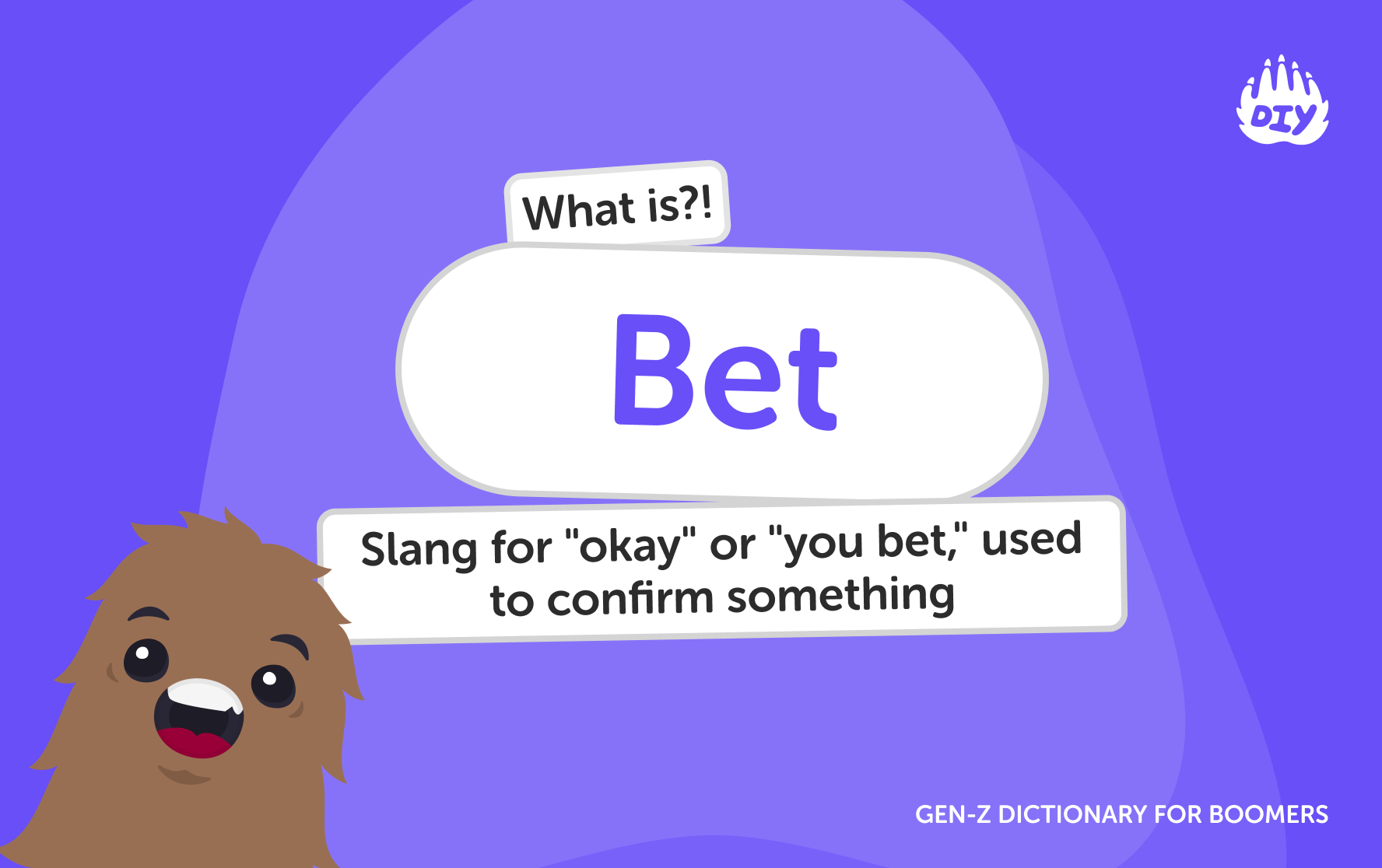 What does Definition of Bet mean? Meaning & Definition | Gen Z Slang ...
