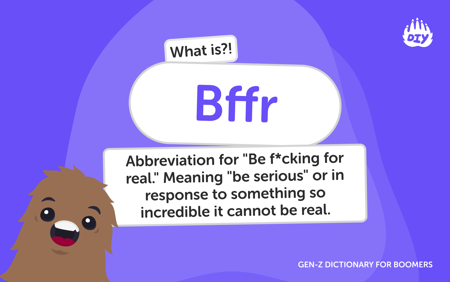 What does Definition of Bffr mean? Meaning & Definition | Gen Z Slang Dictionary
