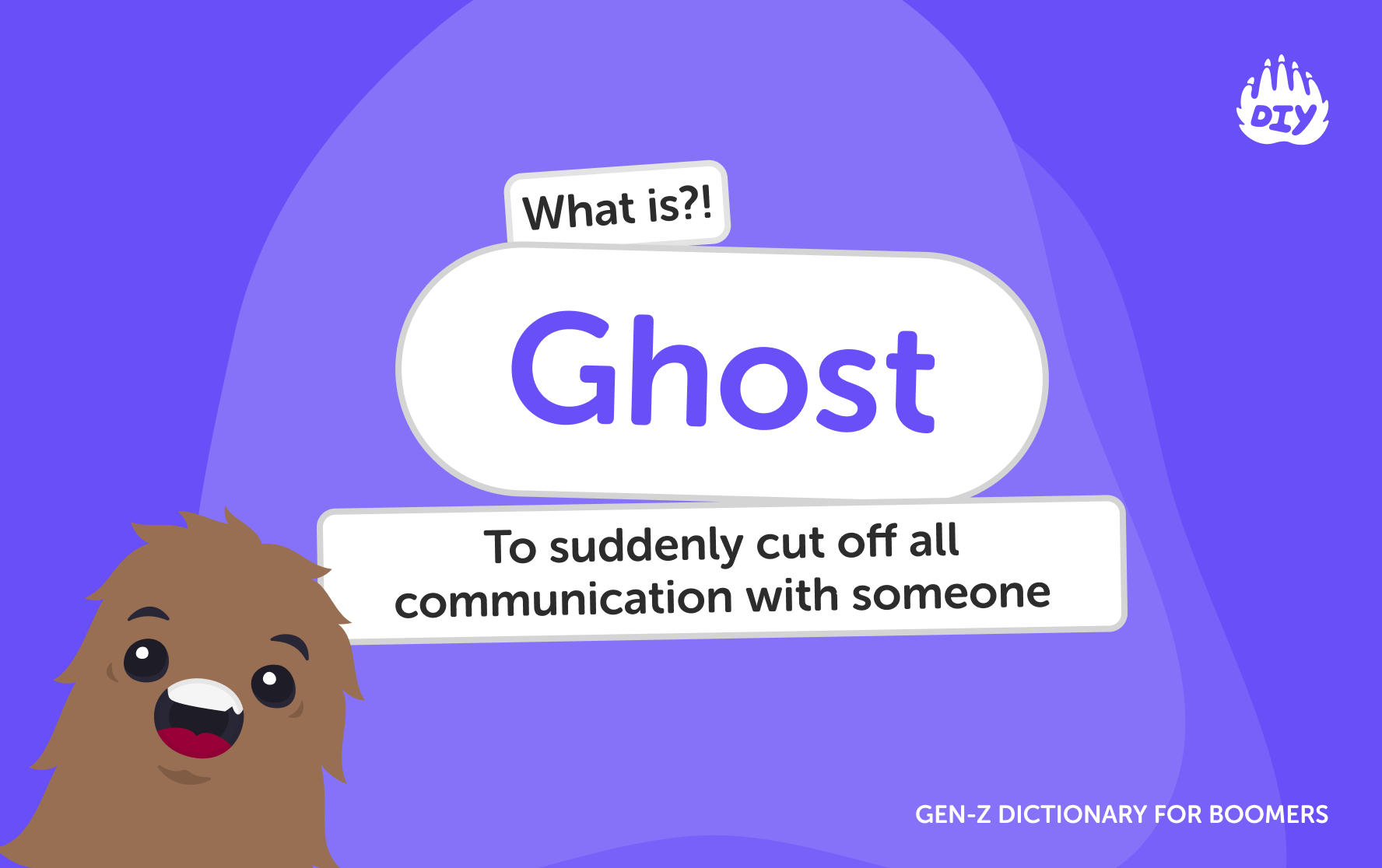 What does Definition of Ghost mean? Meaning & Definition | Gen Z Slang ...