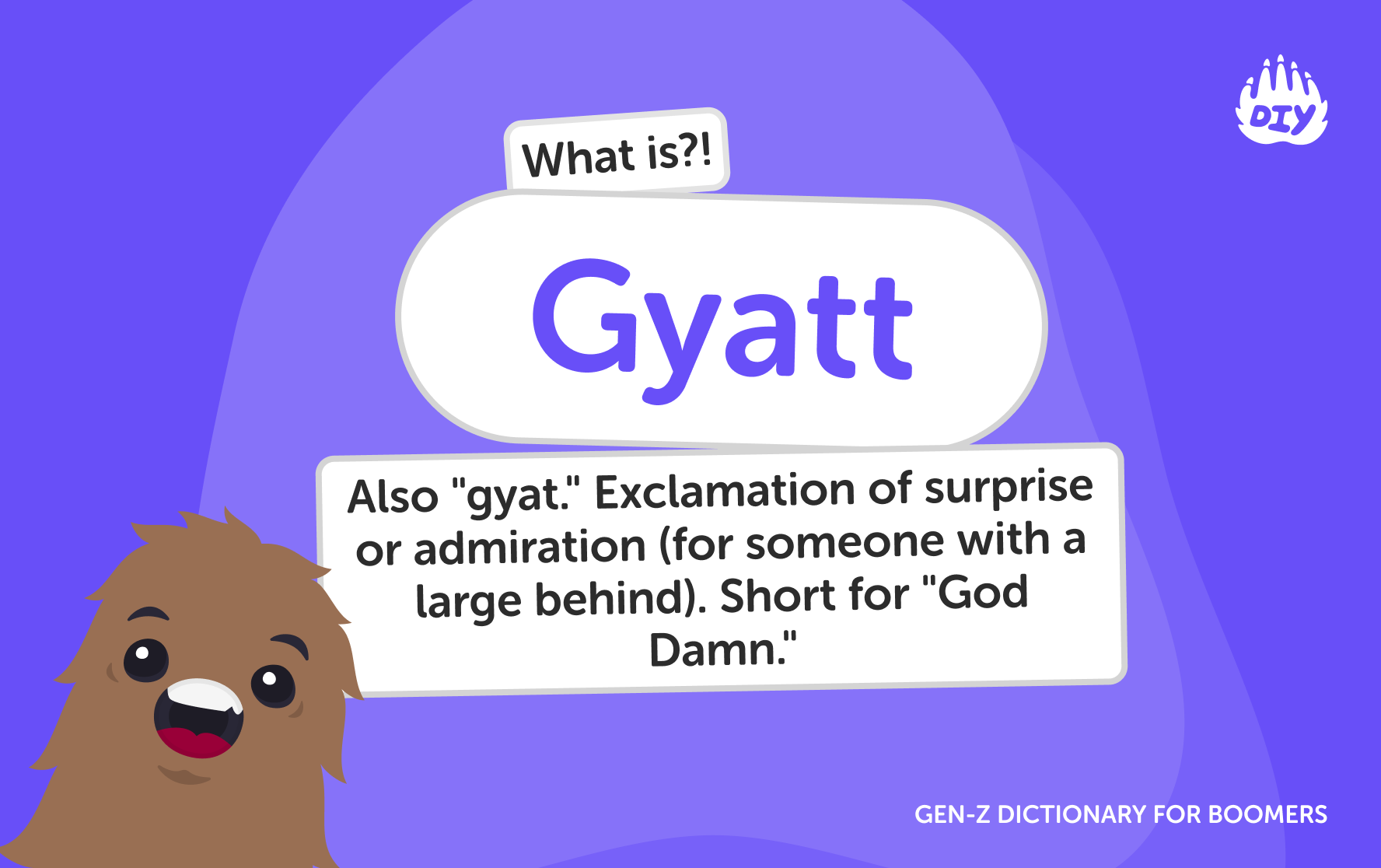 What does Definition of Gyatt mean? Meaning & Definition | Gen Z Slang ...
