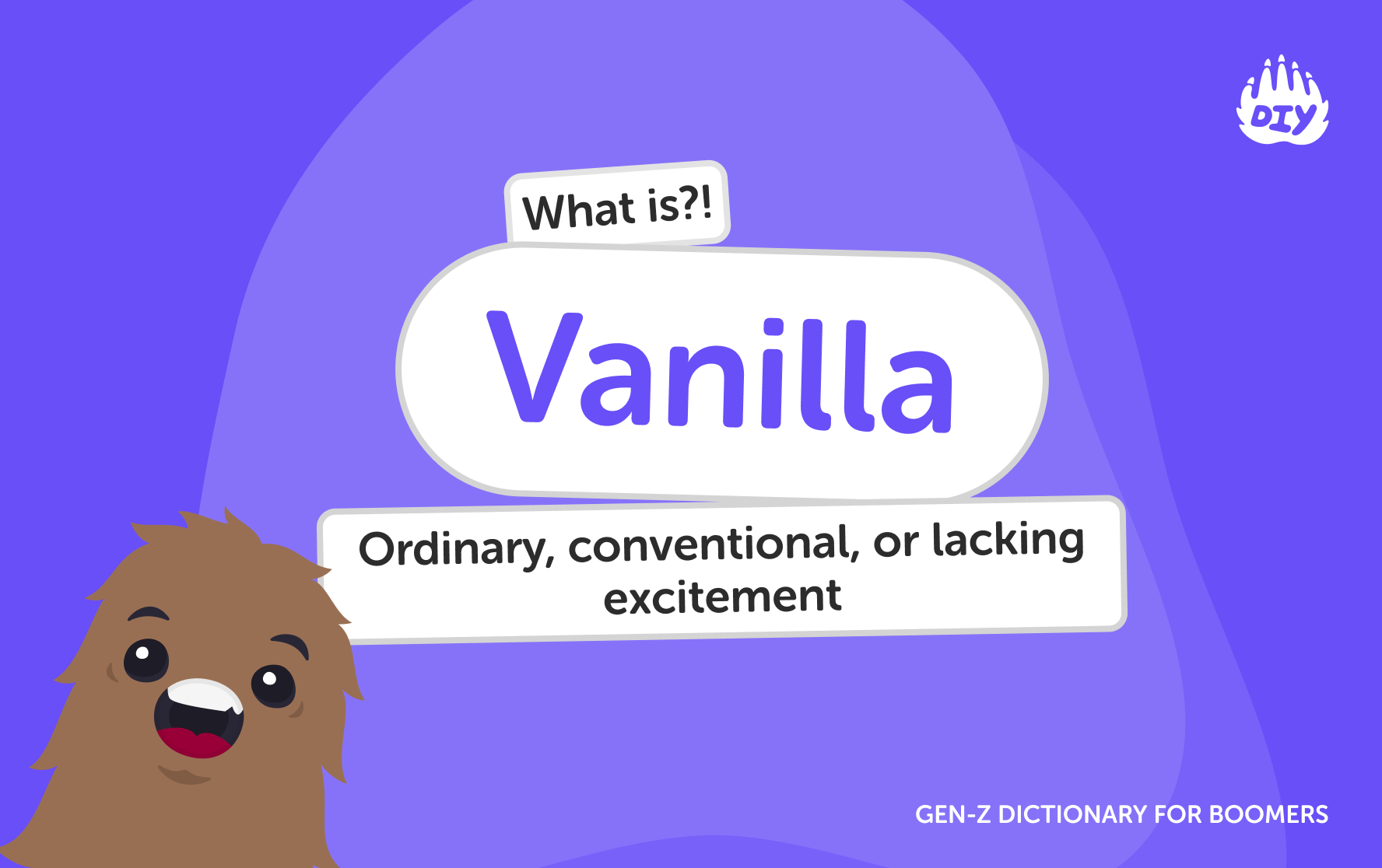 What does Definition of Vanilla mean? Meaning & Definition | Gen Z ...